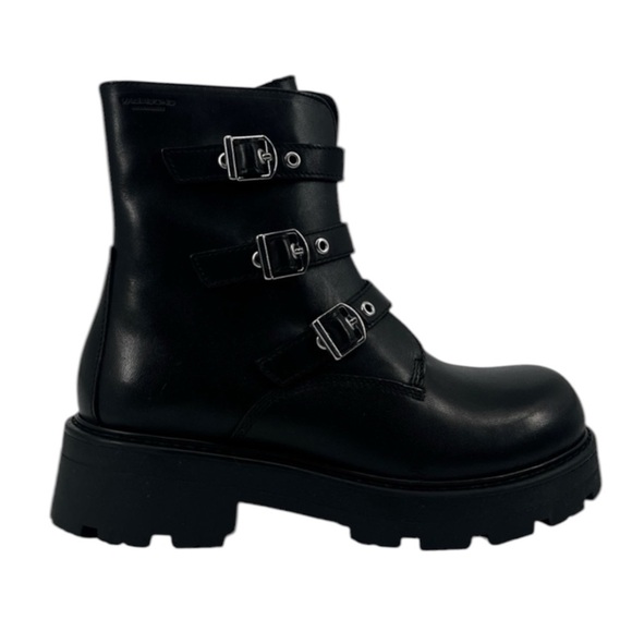 Vagabond | Shoes | Vagabond Cosmo Black Patent Leather Lug Sole ...